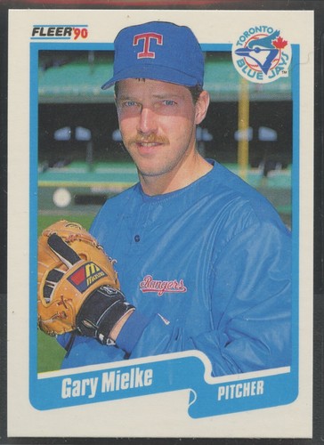 1990 Fleer Update #125 Gary Mielke Texas Rangers | eBay