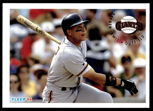 1994 Fleer 693 Darren Lewis San Francisco Giants Baseball Card | eBay