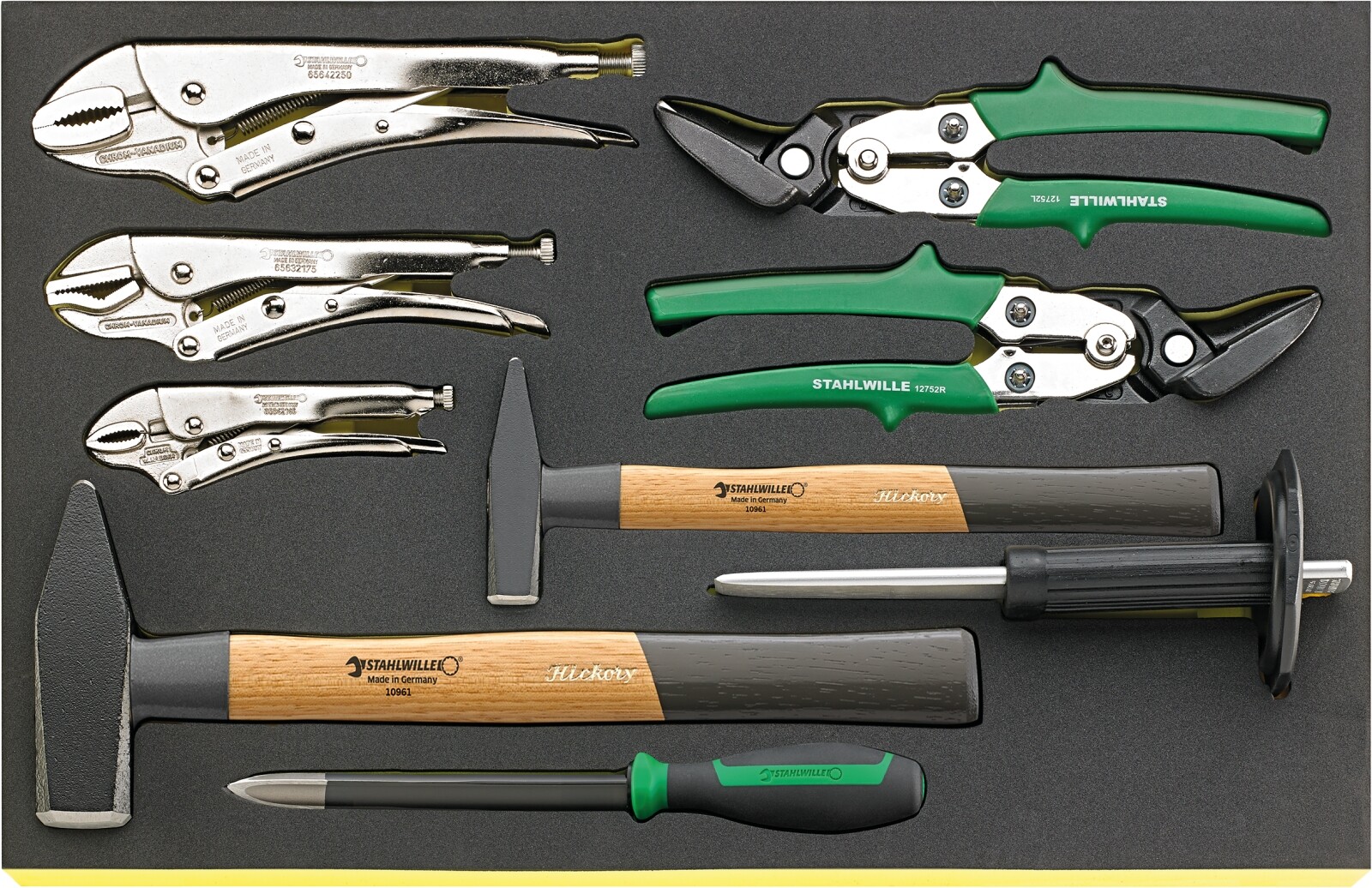 Stahlwille TOOL SET IN TOOL-CONTROL TRAY-SYSTEM 96831586 Set with 9 Psc ...