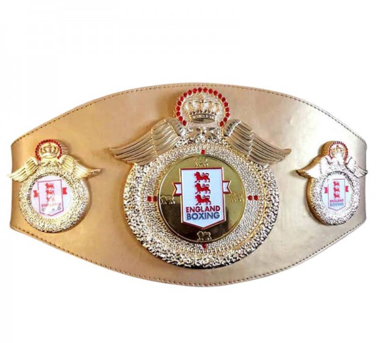 New Crown Wings England Boxing Championship Belt Boxing Belt Custom ...