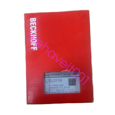 BECKHOFF brand new original EL3114 | eBay