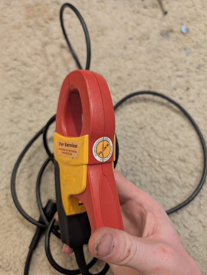 Fluke I400S Current Clamp with BNC Connector Untested | eBay
