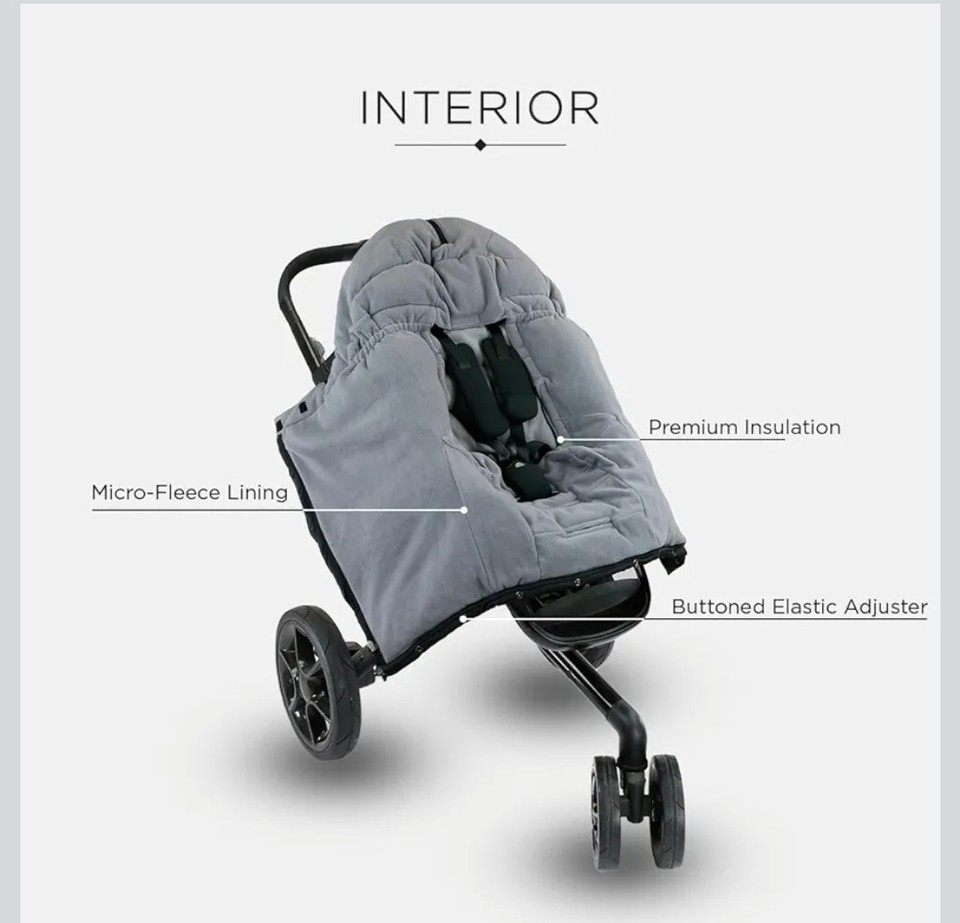 NWT Open Box 7 AM Enfant Blanket 212 Evolution Stroller Footmuff In ...