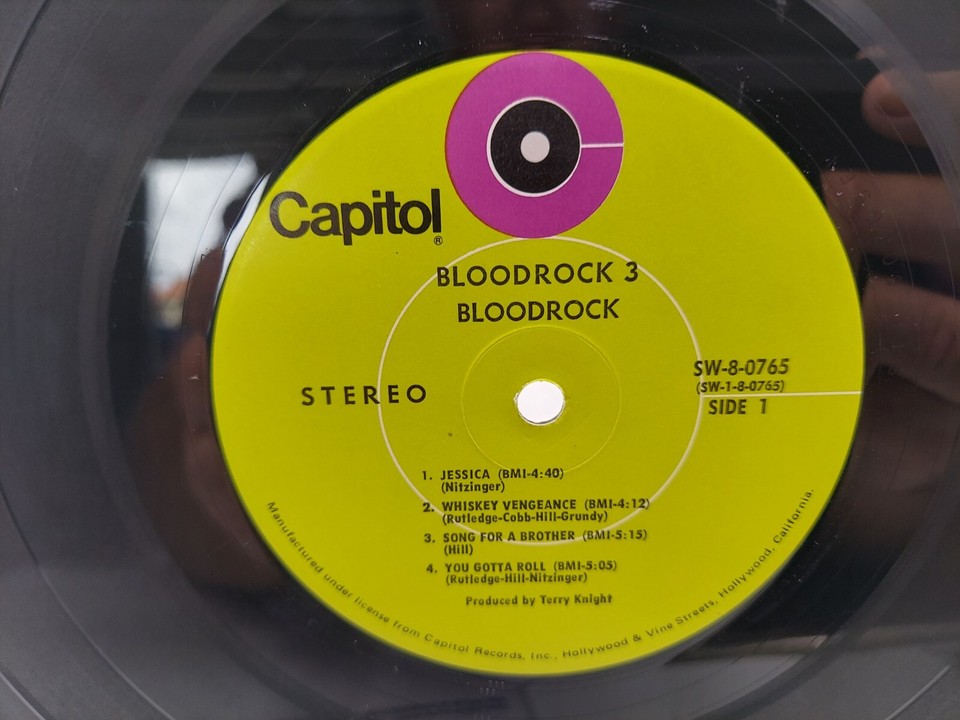 BLOODROCK 3 LP Record 1971 Capitol Ultrasonic Clean VG+ | eBay UK