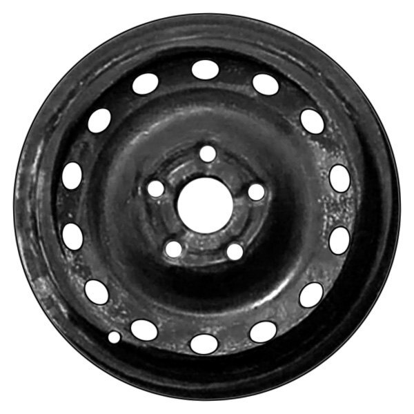 For 97-02 Daewoo Leganza, 15x6" 14 Slot BLACK, Steel Wheel | eBay