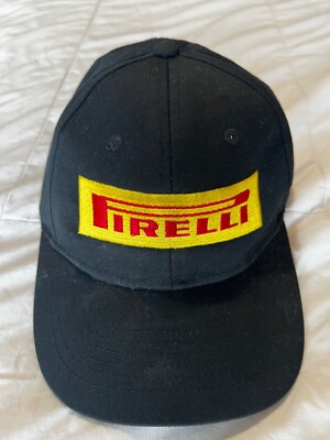 Pirelli Motorsports Tires Racing baseball Hat Cap Nascar F1 Indy car | eBay