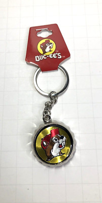 Buc-ee's Logo Bottle Opener, Keychain Key Ring - Bottle Cap Shape ...