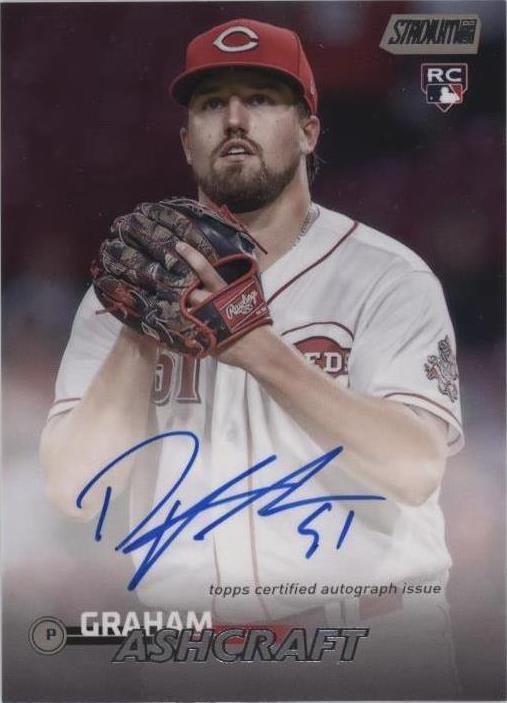 2023 Topps Stadium Club - Autographs Graham Ashcraft #SCBA-GA (AU, RC ...