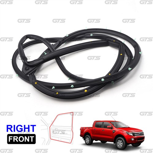 Fits Ford Ranger T6 MC XLT 2012 - '21 Front Right Door Rubber Seal ...