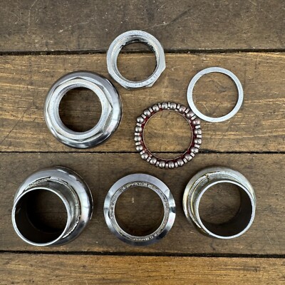 Vintage Campagnolo Headset 1 in Threaded ISO 26.4 30.2 24f Fits Record ...