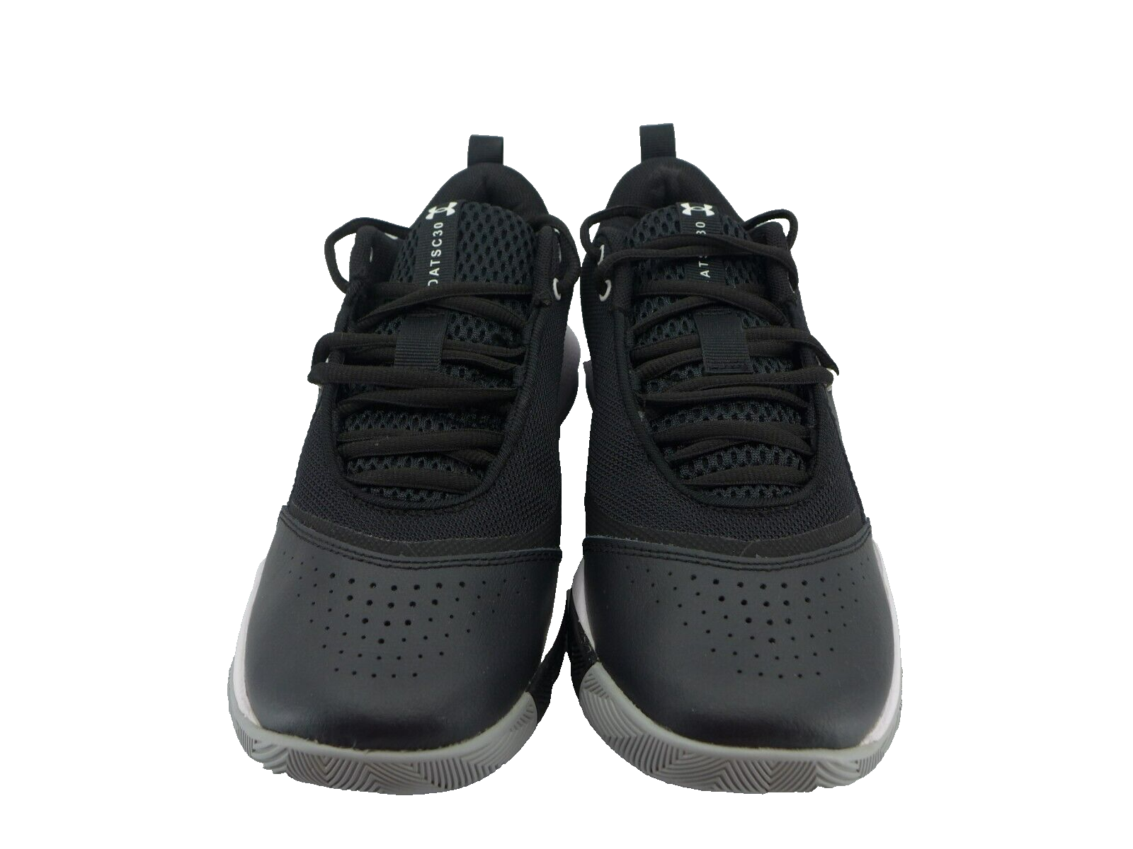 Under Armour SC 3 Zero IV Kids Black White Athletic Shoes Size 6Y New ...