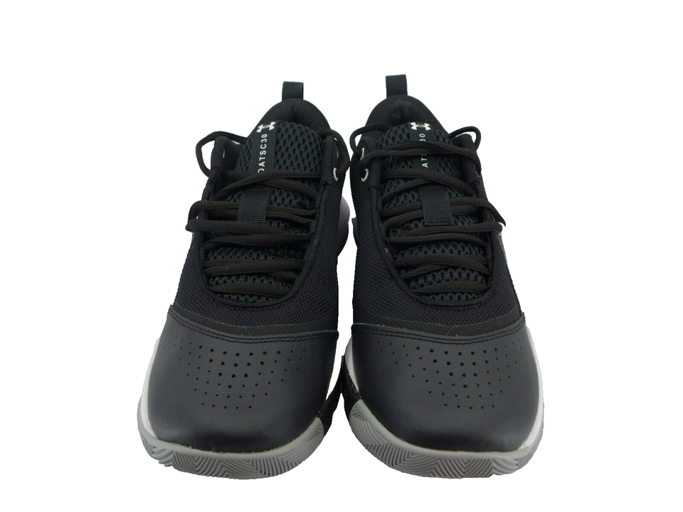Under Armour SC 3 Zero IV Kids Black White Athletic Shoes Size 6Y New ...