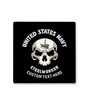 Steelworker Seabee Rate US Navy Veteran 5" Vinyl USN Military Sticker ...