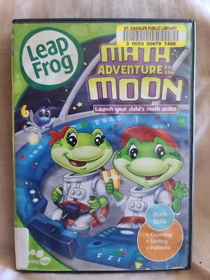 SHELF00G DVD ~ leapfrog - math adventure To the moon | eBay