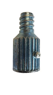 BROOM HANDLE ADAPTER - (1") METAL ADAPTER - BROOM HANDLE EXTENSION | eBay