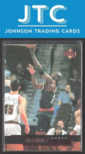 1999-00 Upper Deck - Ruben Patterson #295 UD Exclusives /100 for sale ...