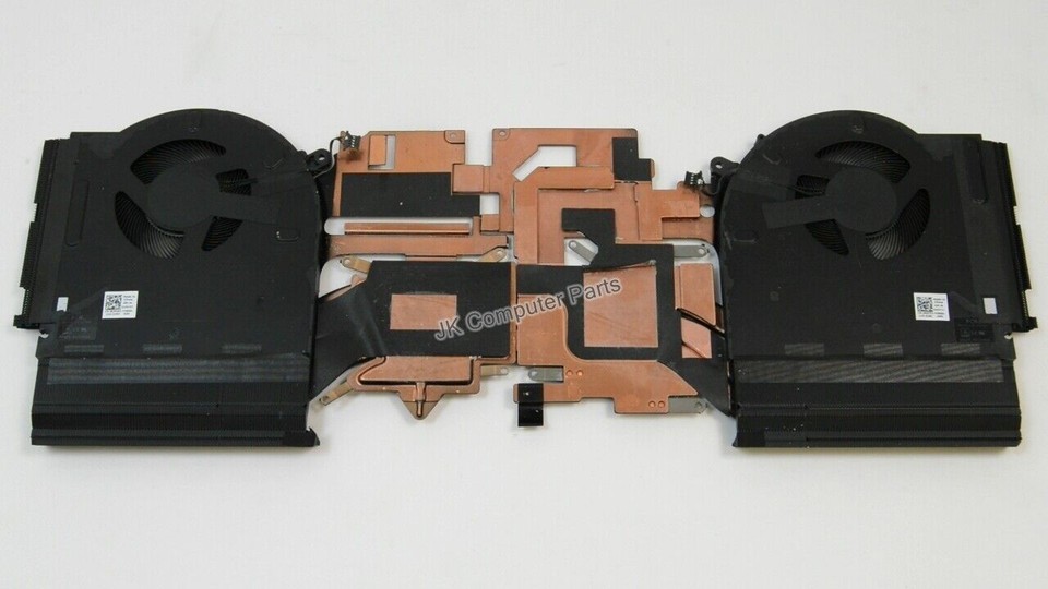 ALIENWARE M17 R4 LAPTOP THERMAL CPU GPU COOLING HEATSINK FAN ASSEMBLY ...