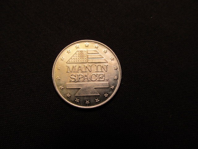 Apollo VIII Man In Space Token - Apollo VIII Shell Coin-NASA Space ...