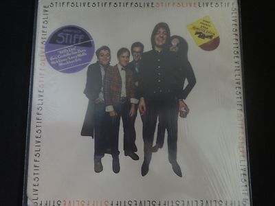 "Stiffs Live" LP (Elvis Costello,Ian Dury,Nick Lowe) promo in shrink ...