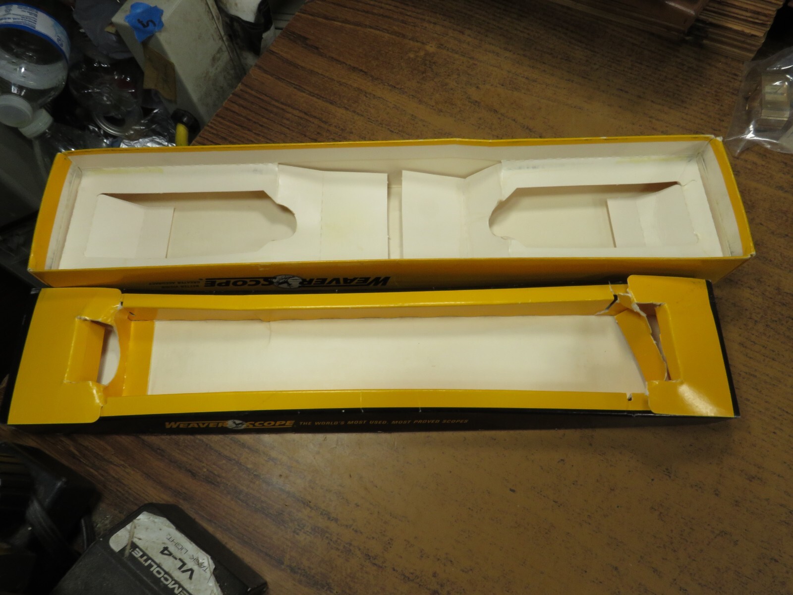 weaver scope v12 Dual-X Reticle Box Only Vintage | eBay