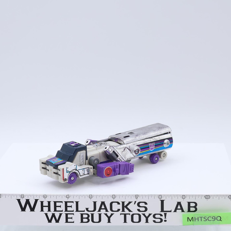 Octane W/ BOX & INSERT 100% Complete 1986 G1 Transformers Hasbro ...