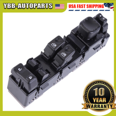 Power Window Switch Driver Left Side Black For Chevy GMC 10398563 ...