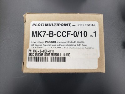 Kele Plc Multipoint Mk7-B-Ccf-0/10 Indoor Light Sensor | eBay
