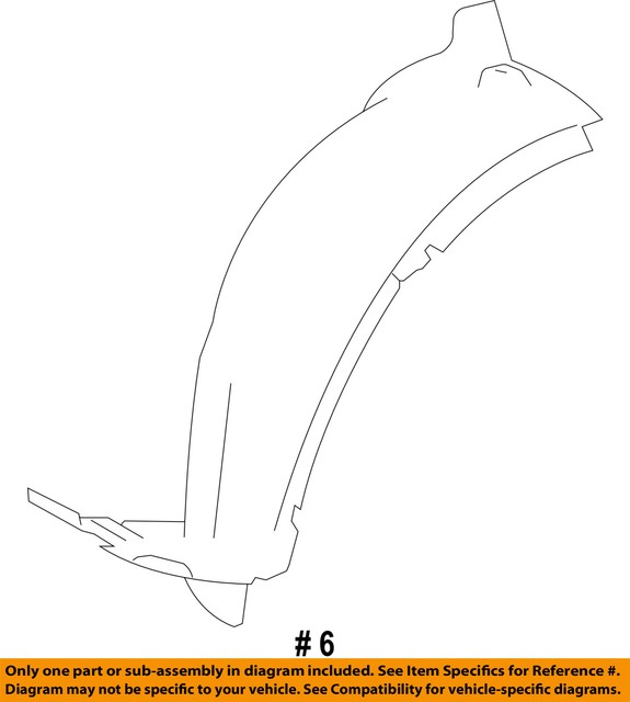 MERCEDES Mercedes-Benz Oem-front Fender Liner Splash Shield Right ...