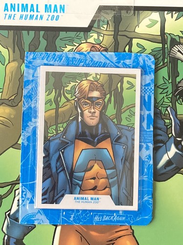 McFarlane DC ANIMAL MAN Human Zoo Gold Label Exclusive Trading Card ...