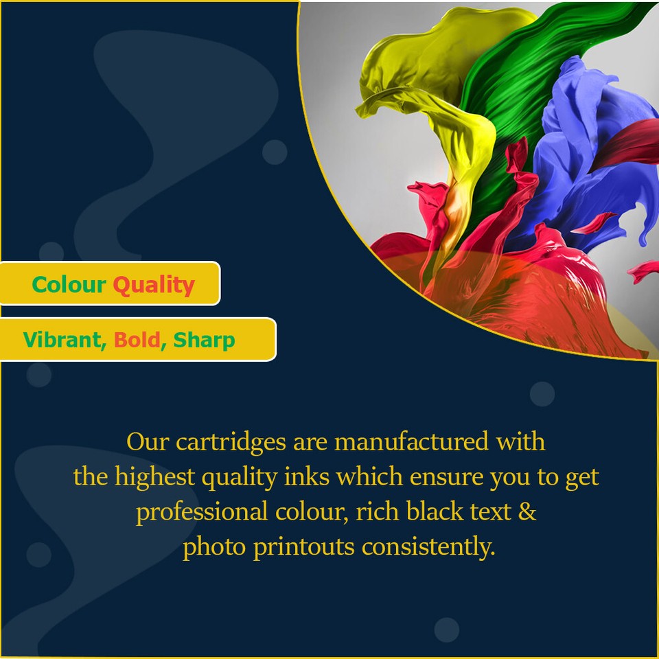 4 BLACK INK CARTRIDGE For Use in Epson XP-355 XP-432 XP-435 XP-442 XP ...