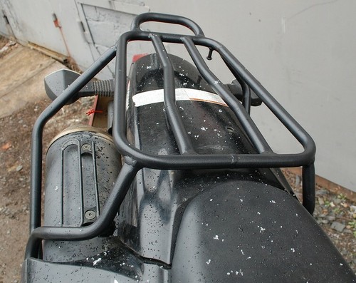 RARE SUZUKI DRZ 400 SM REAR RACK BLACK BIKE ACCESSORIES LUGGAGE RACKS ...