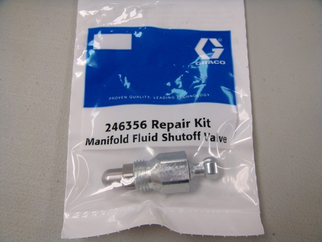 Graco 246356 Manifold Fluid Shutoff Valve Repair Kit for sale online | eBay