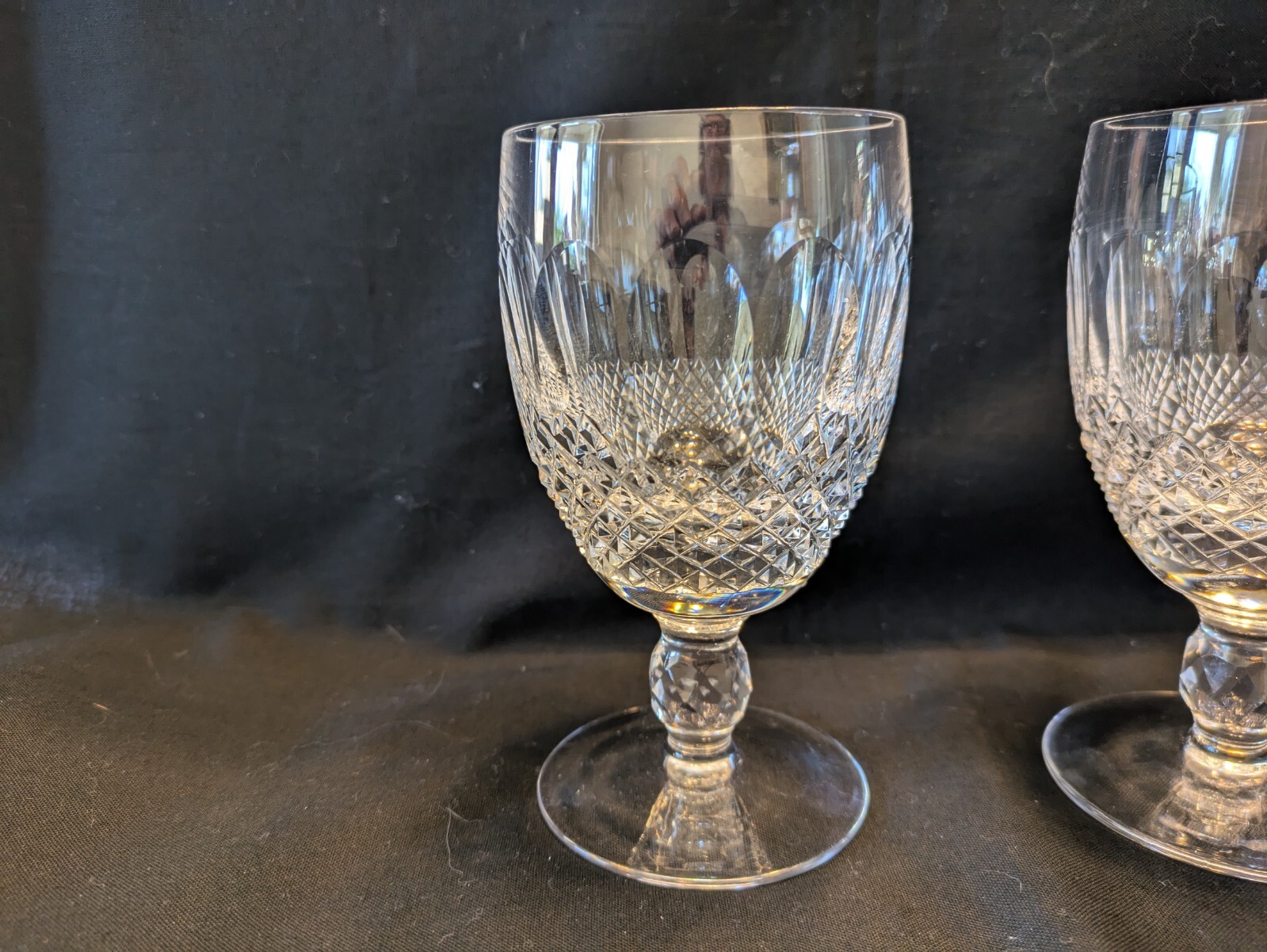 Waterford Crystal Colleen Set of 2 Claret Wine Glasses 4 3/4" | eBay