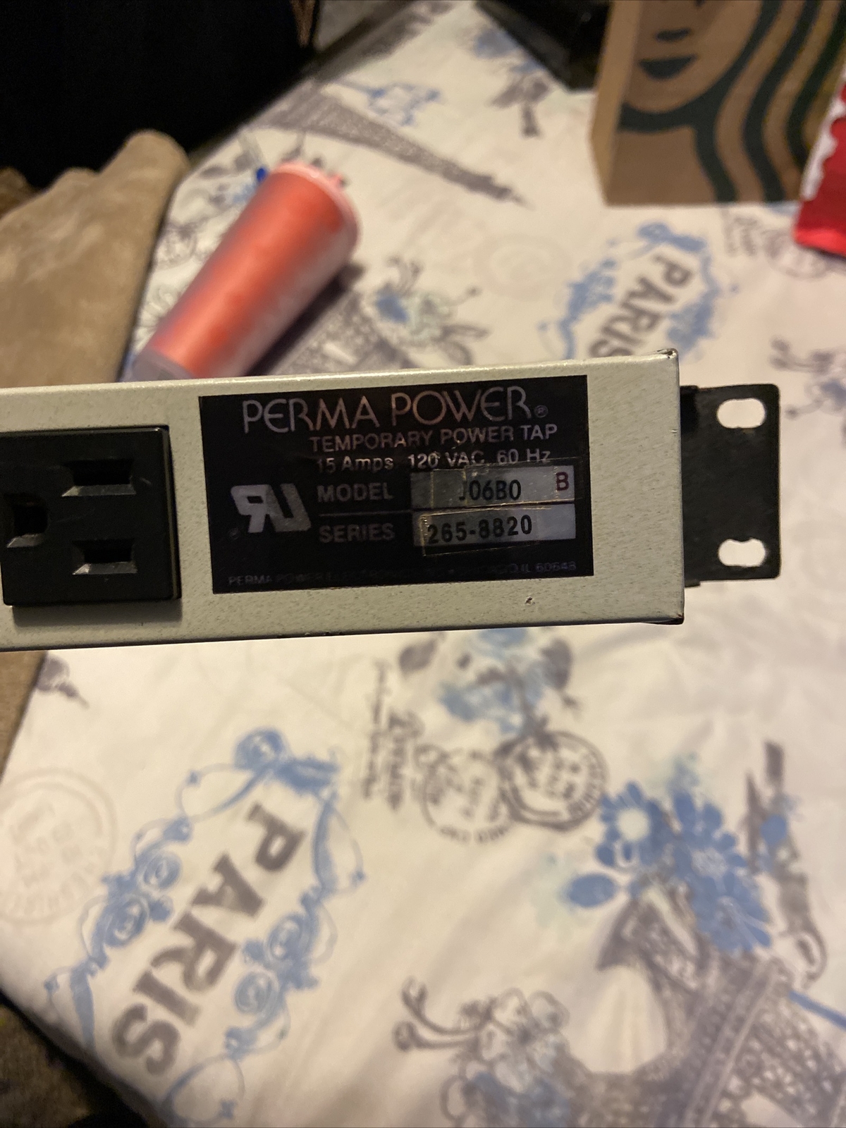 Perma Power Transient Voltage Surge Suppressor. J06B0 265-8820 UNTESTED ...