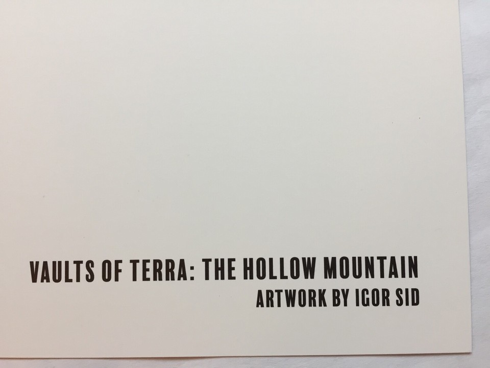 Inquisitor Erasmus Crowl Vaults of Terra: the Hollow Mountain Poster ...