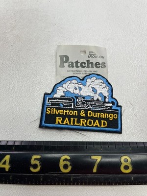 Train SILVERTON & DURANGO RAILROAD Patch (National Historic Landmark ...