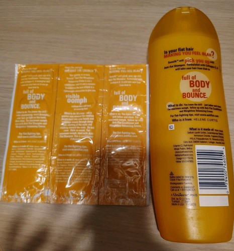 NEW Sunsilk Hairapy Anti Flat volume Shampoo Collagen-C 12 oz Plus ...