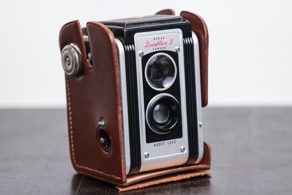 Vintage Kodak Duaflex II Film Camera with Kodet Lens (Comes with case ...