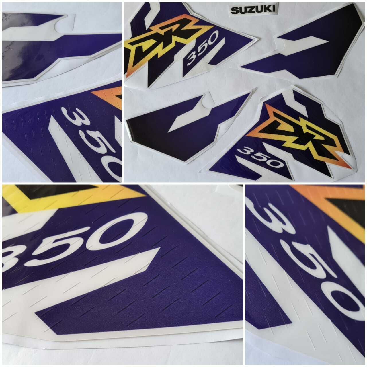 kit decals graphics Suzuki DR350 dr 350 dr350se 98 purple thick shiny ...