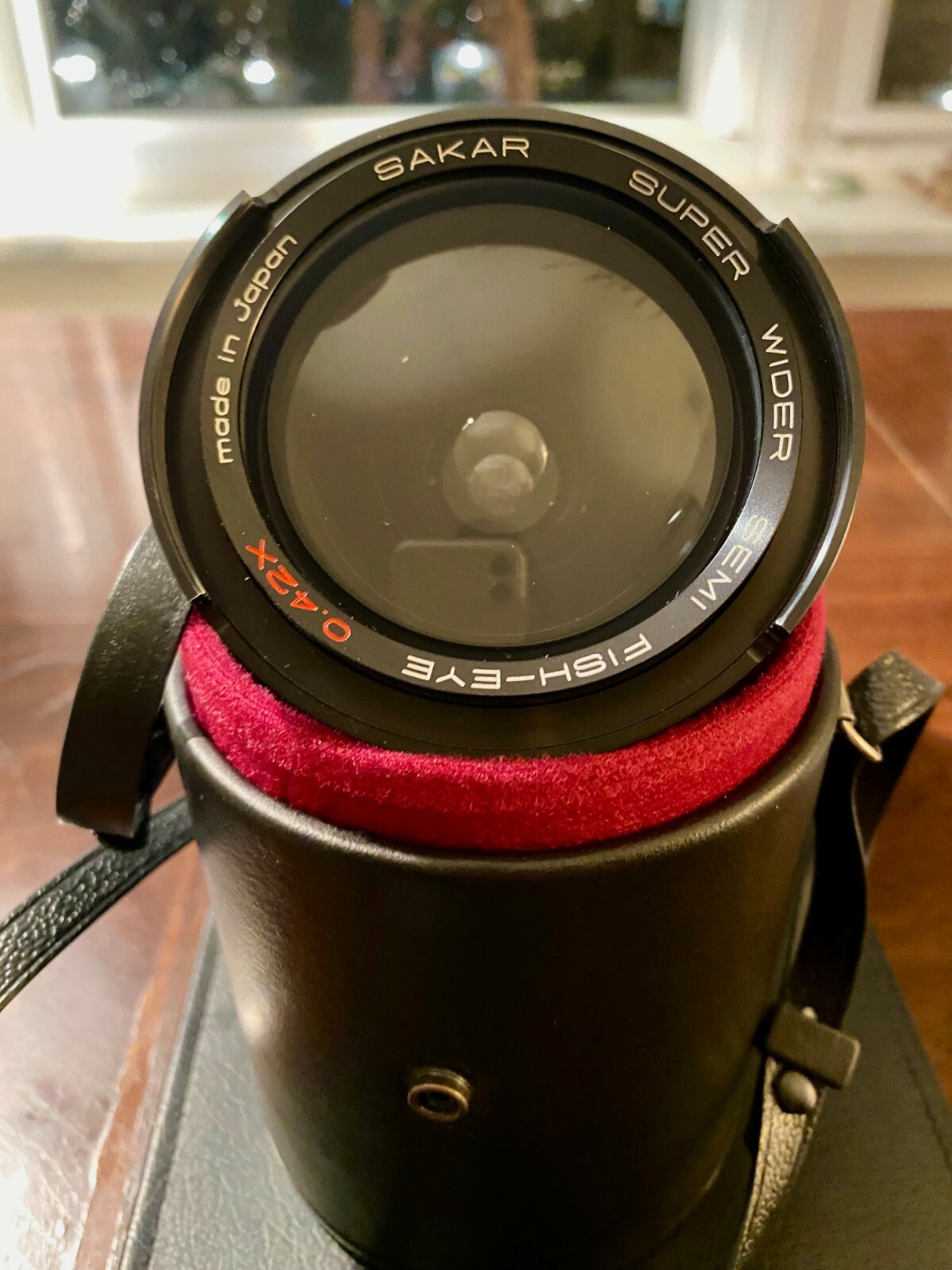 SAKAR CAMERA LENS SUPER WIDER SEMI FISH-EYE 0.42x from Japan | eBay