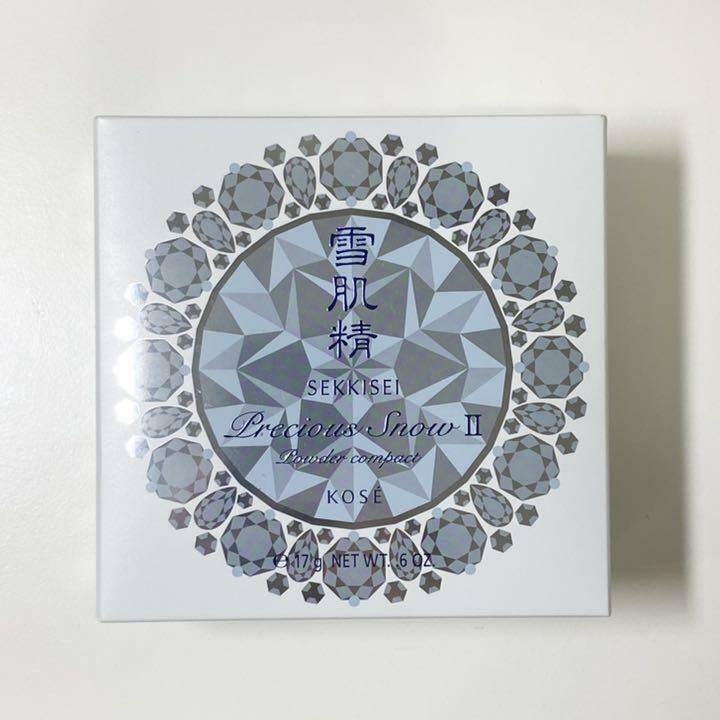 Kose Sekkisei Ltd. Precious Snow II Face Powder Compact Box Skin Care ...