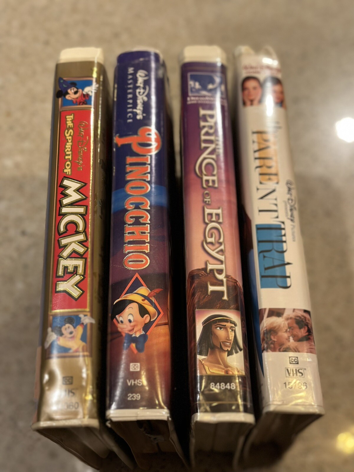Lot of 4 Disney/Dreamworks VHS Tapes -Tested | eBay