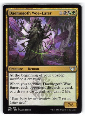Daemogoth Woe-Eater *Uncommon* Magic MtG x1 Strixhaven | eBay