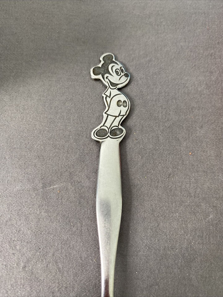 Vintage Walt Disney Mickey Mouse Spoon By Bonny Stainless Steel Japan ...