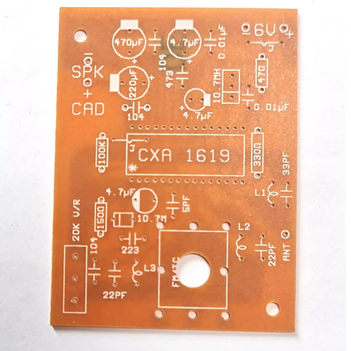 CXA1619 IC Mono FM Radio Parts DIY PCB 88-108MHz Amplifier Student ...
