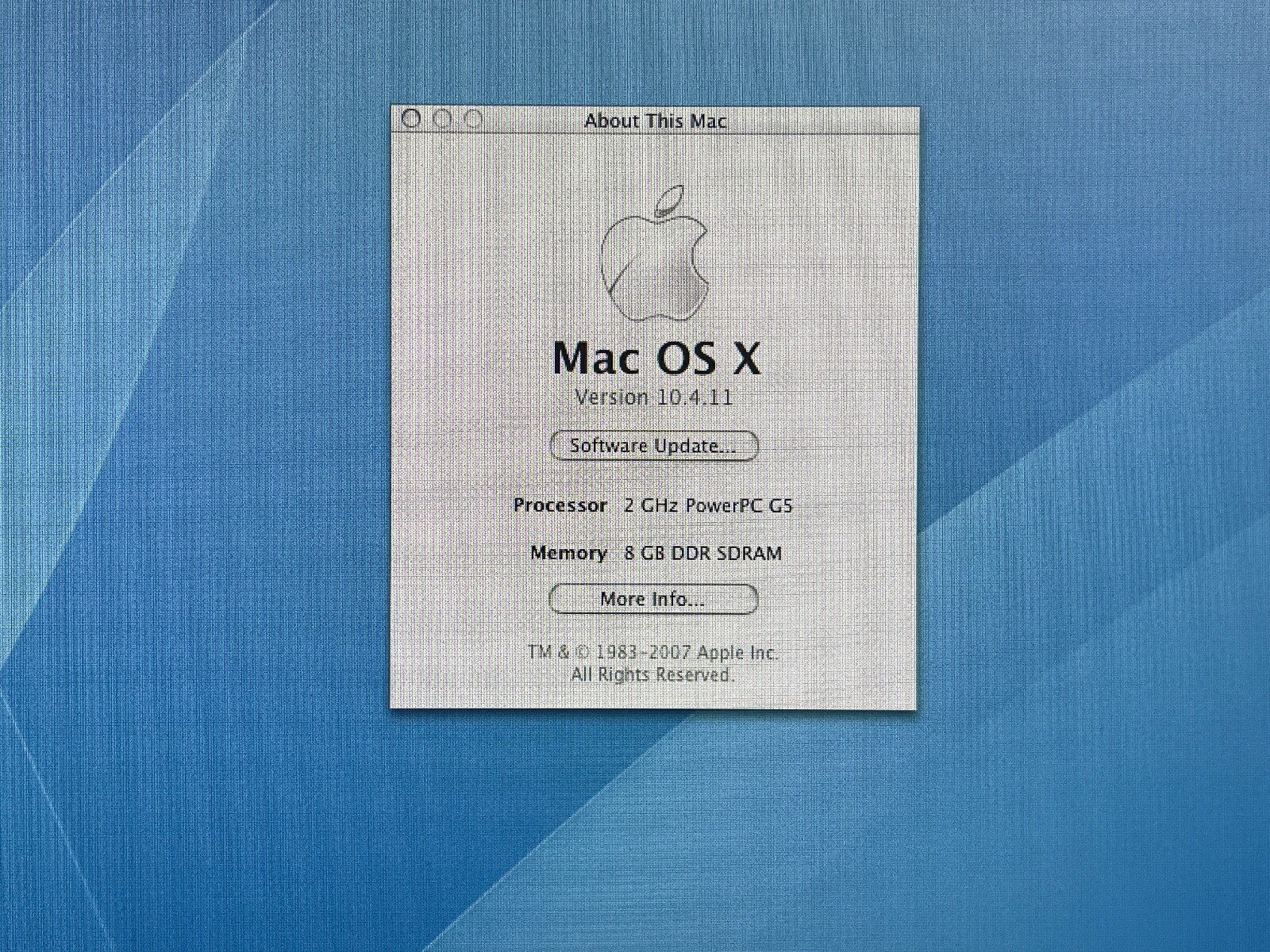 Apple Xserve G5 A1068 PowerPC 970fx (PCI-X) 2.0GHz - 8GB RAM - 2TB - 10 ...