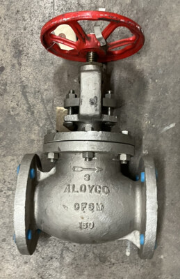 Aloyco 3 3" CF8M 150 Globe Valve Stainless Steel | eBay