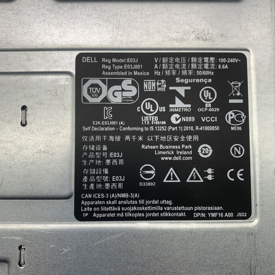 Dell PowerVault MD3200 Controller with Dual Power Supply Only | eBay