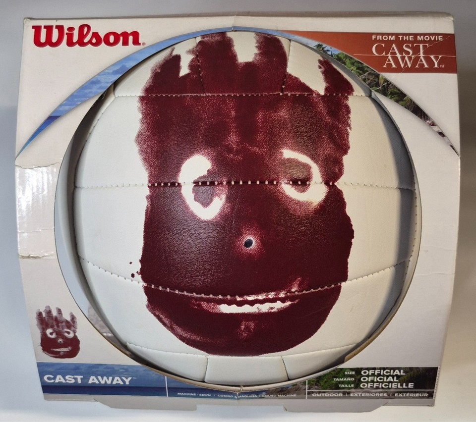 Wilson Cast Away Outdoor Volleyball Official Size NIB | eBay