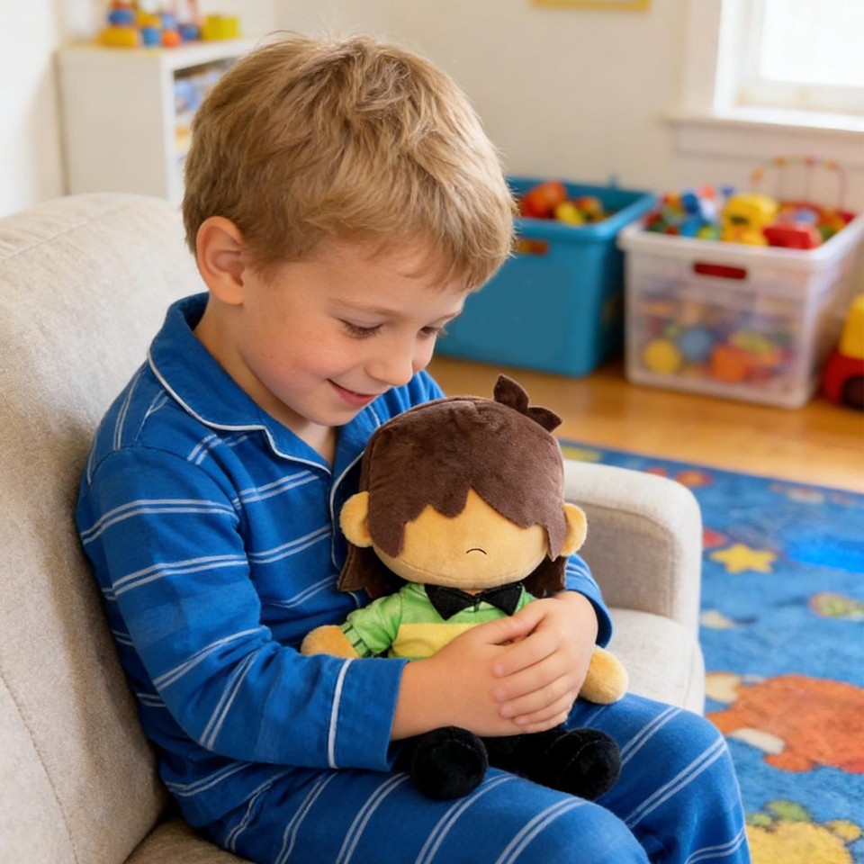 Soft Huggable Doll 10Inch DELTARUNE Kris Plush Doll Cartoon Stuffed Toy ...